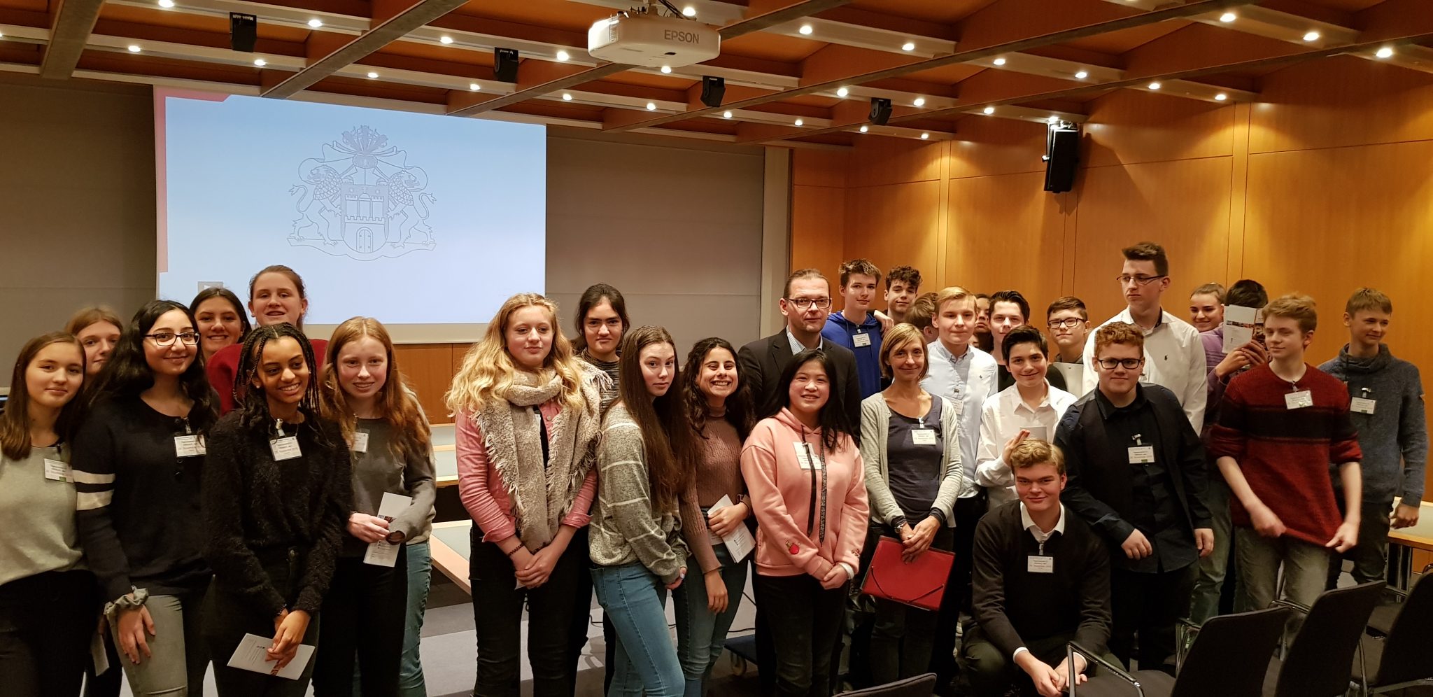 Besuch im Rathaus - Johannes-Brahms-Gymnasium Hamburg